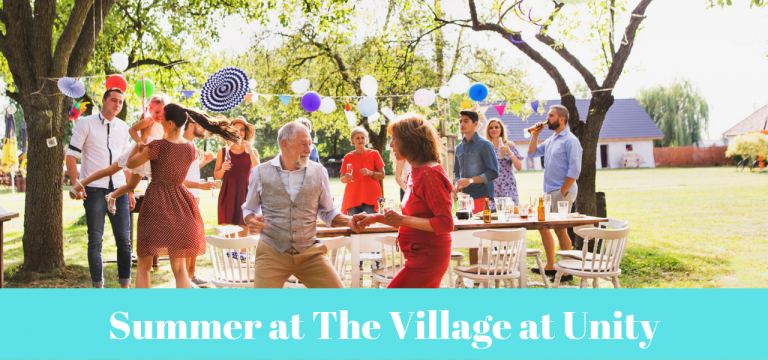 Summer at The Village at Unity - Senior Living at its Best | Leisure Care