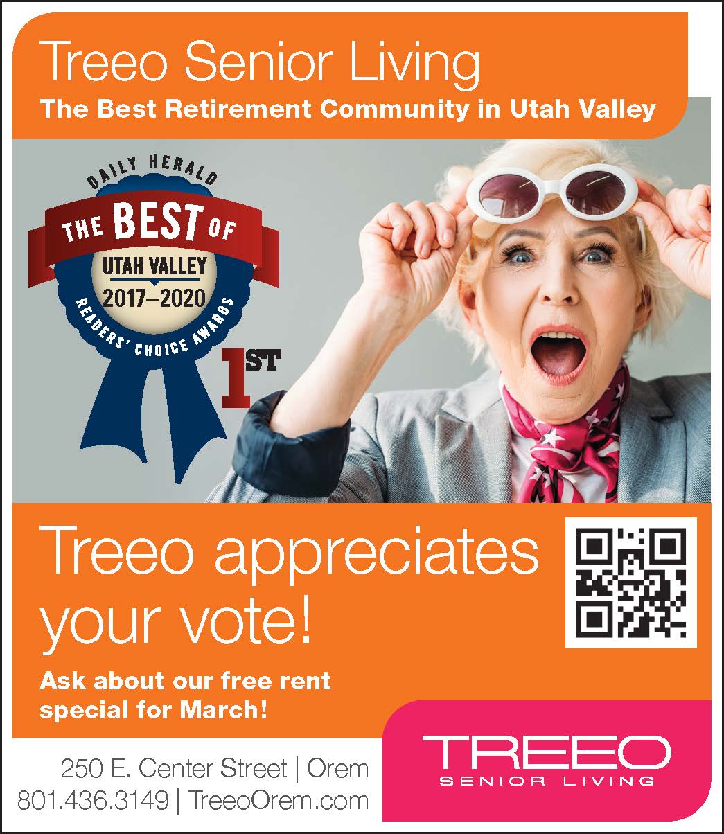 Senior Living In Orem, Utah | Treeo Retirement | Leisure Care